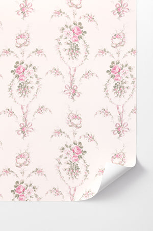 Rose Cheeks Standard Wallpaper - Home Decor | LoveShackFancy.com