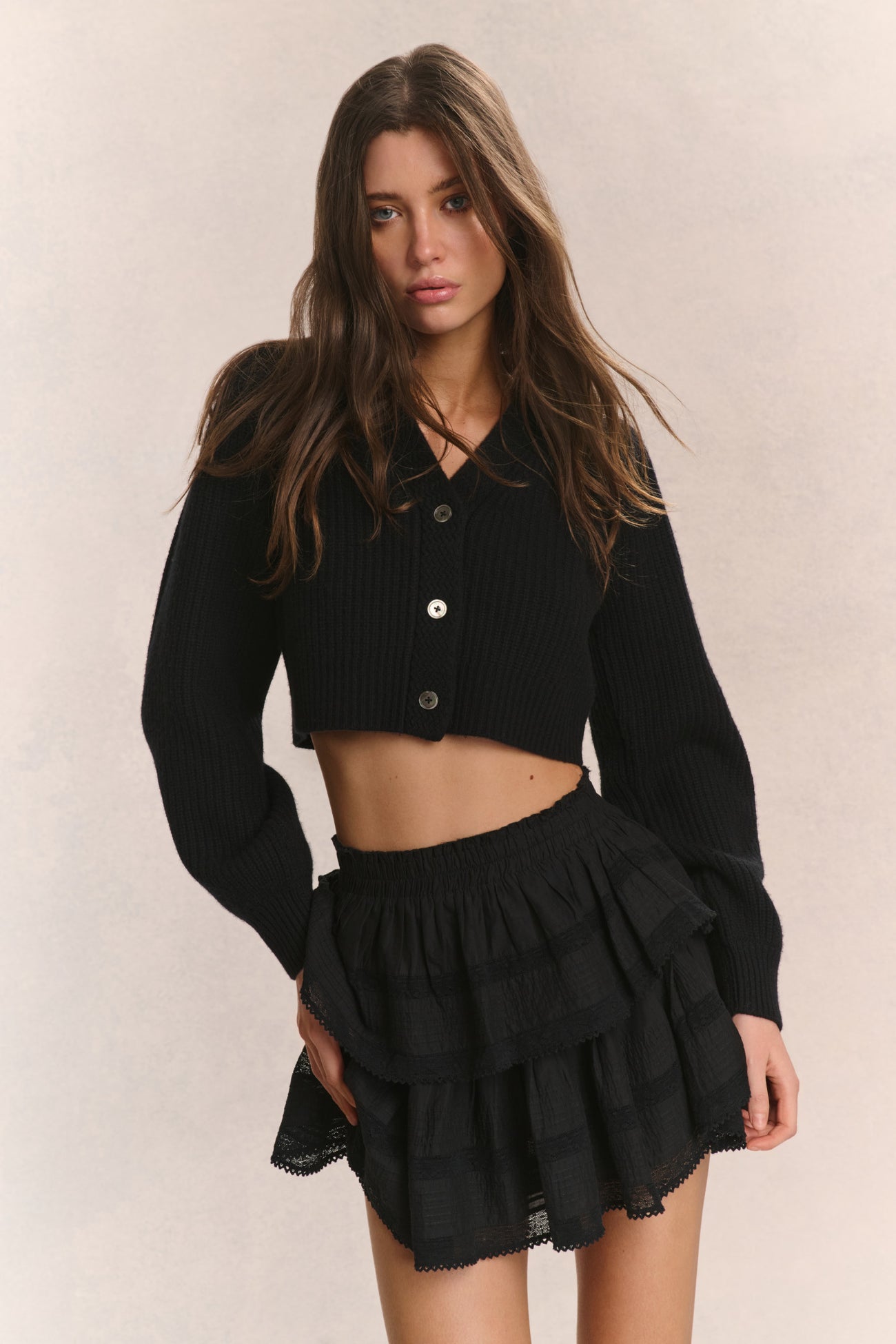 Avignon Crop Cardigan - Women's Sweaters & Knits | Loveshackfancy.com