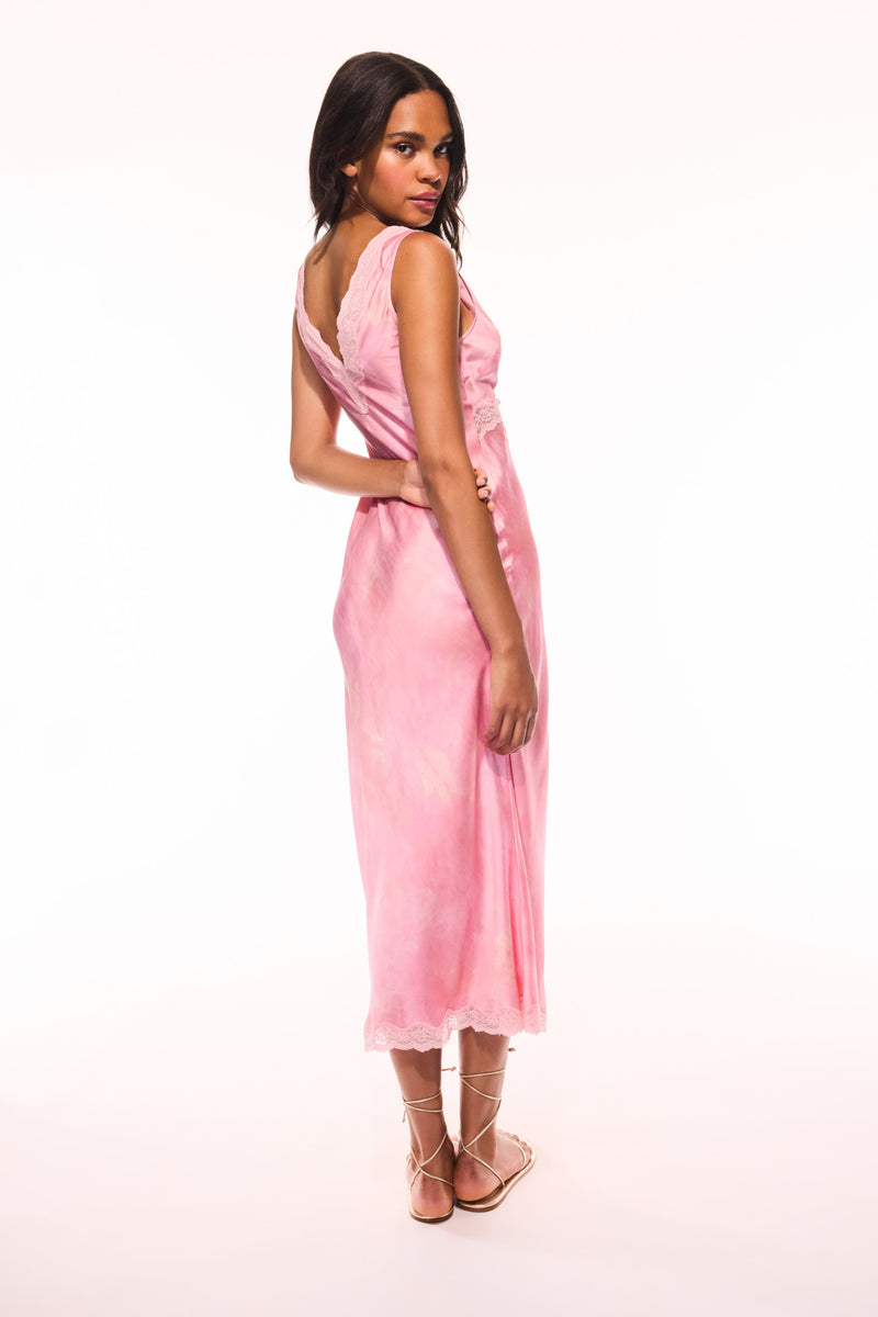 Bier Silk-Blend Midi Dress