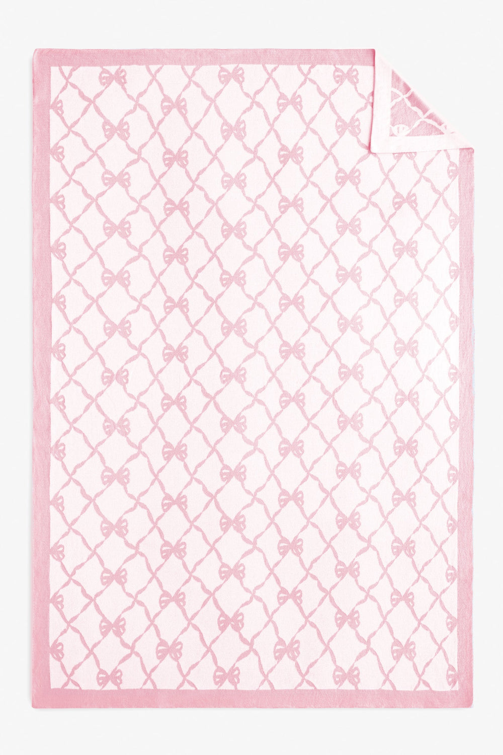 Bow Throw Blanket - Luxury Home Decor | LoveShackFancy