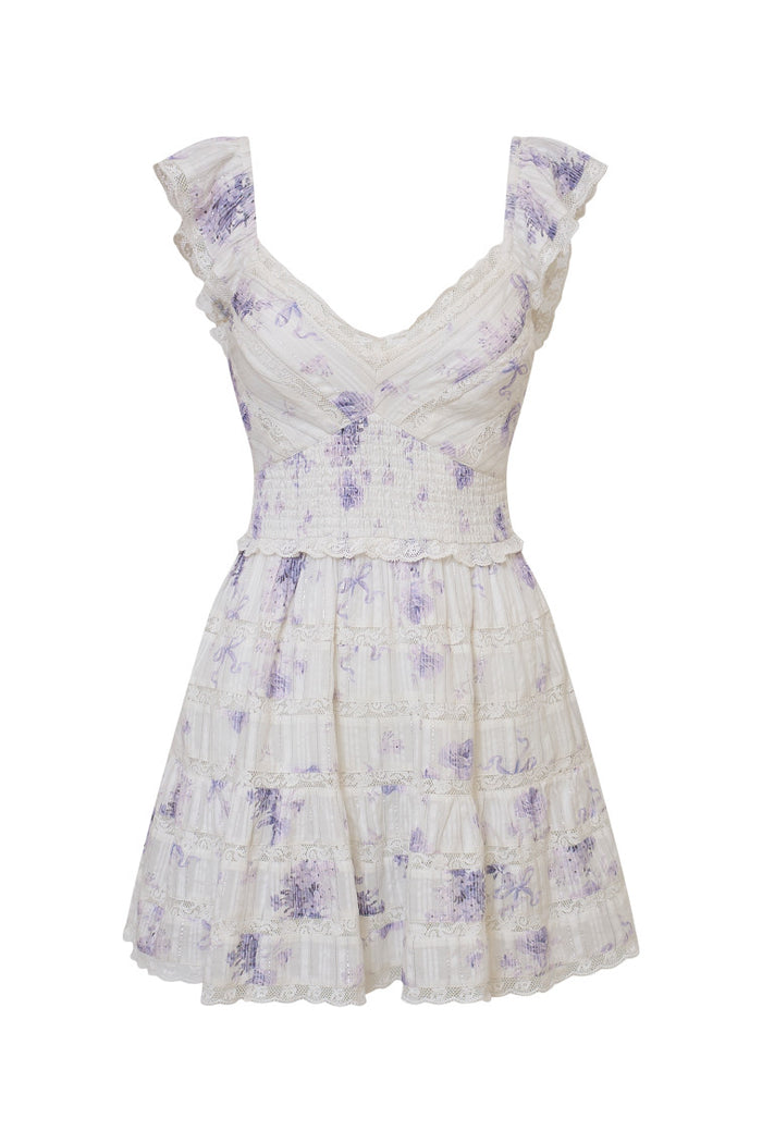 Finny Floral Mini Dress- Women's Designer Luxury Dresses | LoveShackFancy