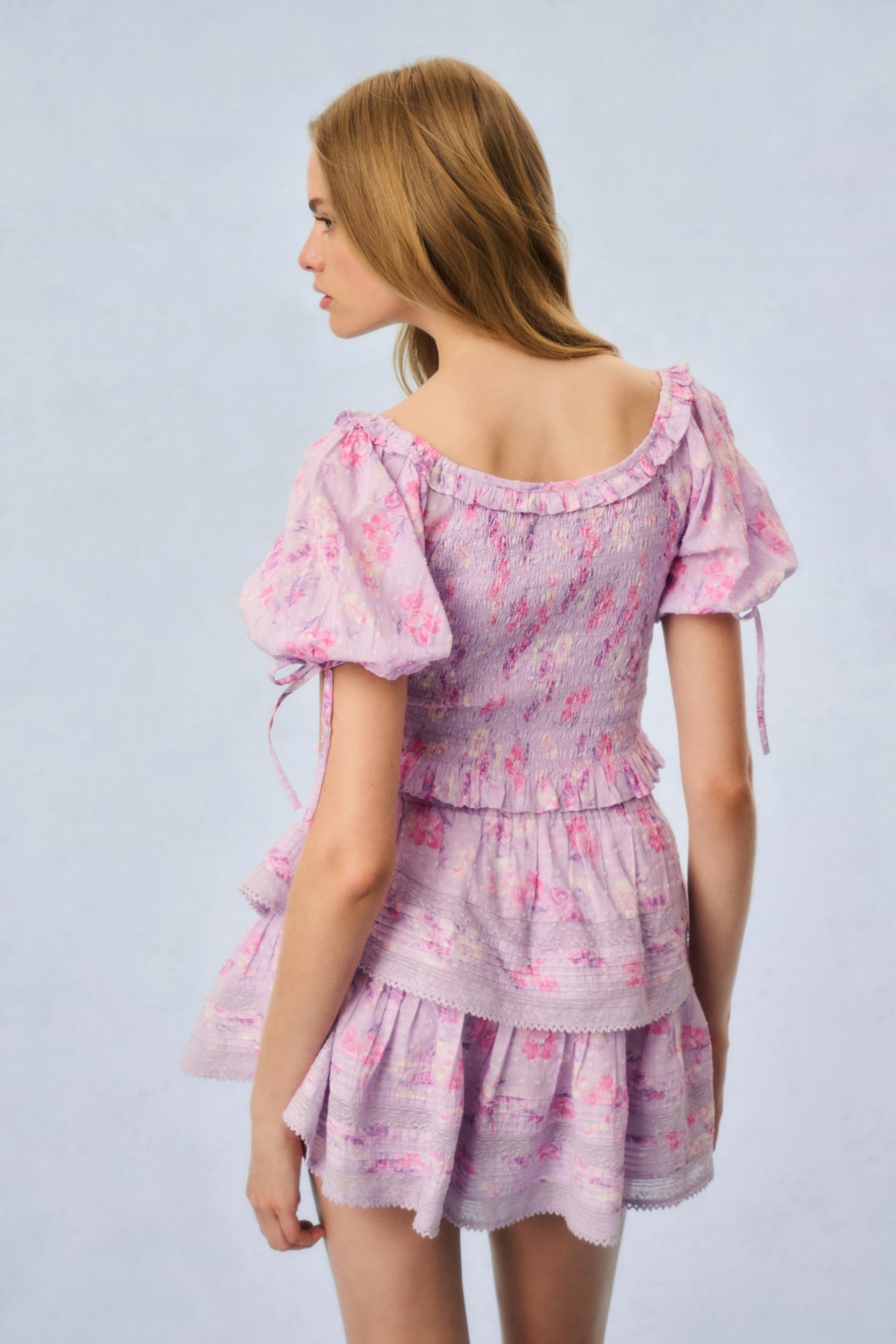 Molly Puff Sleeve Top- Women's Matching Sets | LoveShackFancy.com