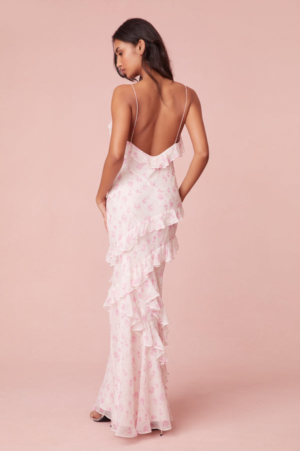 Rialto Silk Maxi Dress