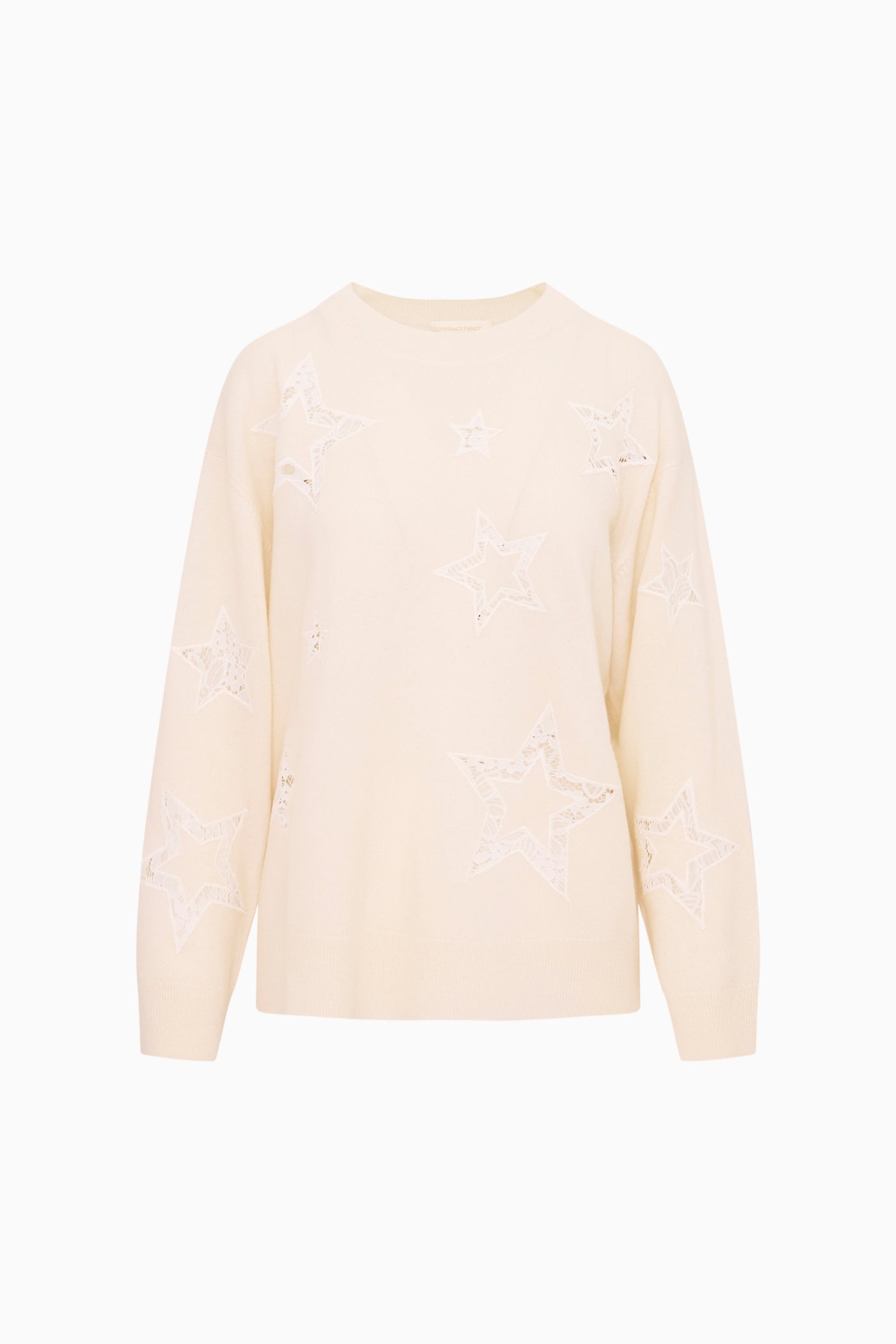 Westcott Wool-Cashmere Lace Star Pullover