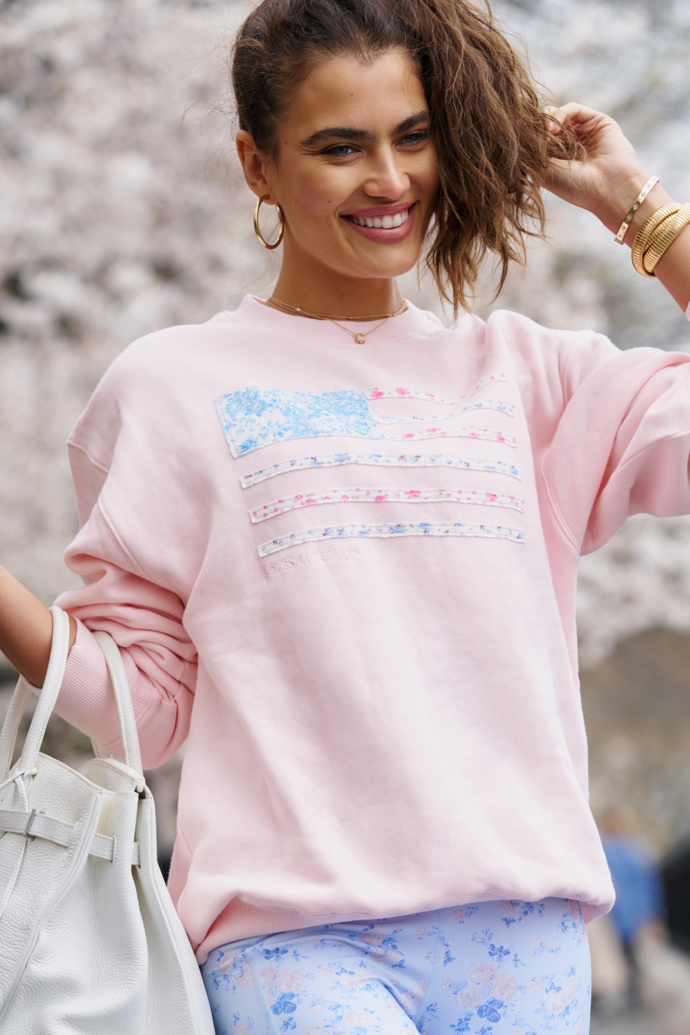 Palo Americana Fleece Pullover- Women's Designer Luxury Sweaters ...